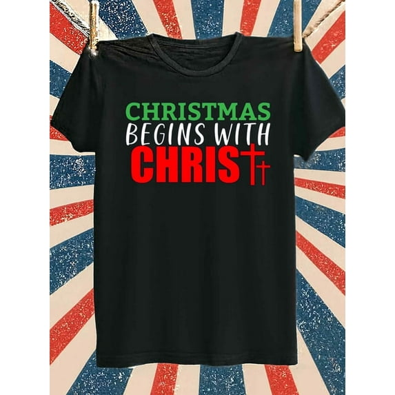 Christmas Christ Christmas comfort colors tshirt t-shirts men's 180G ...