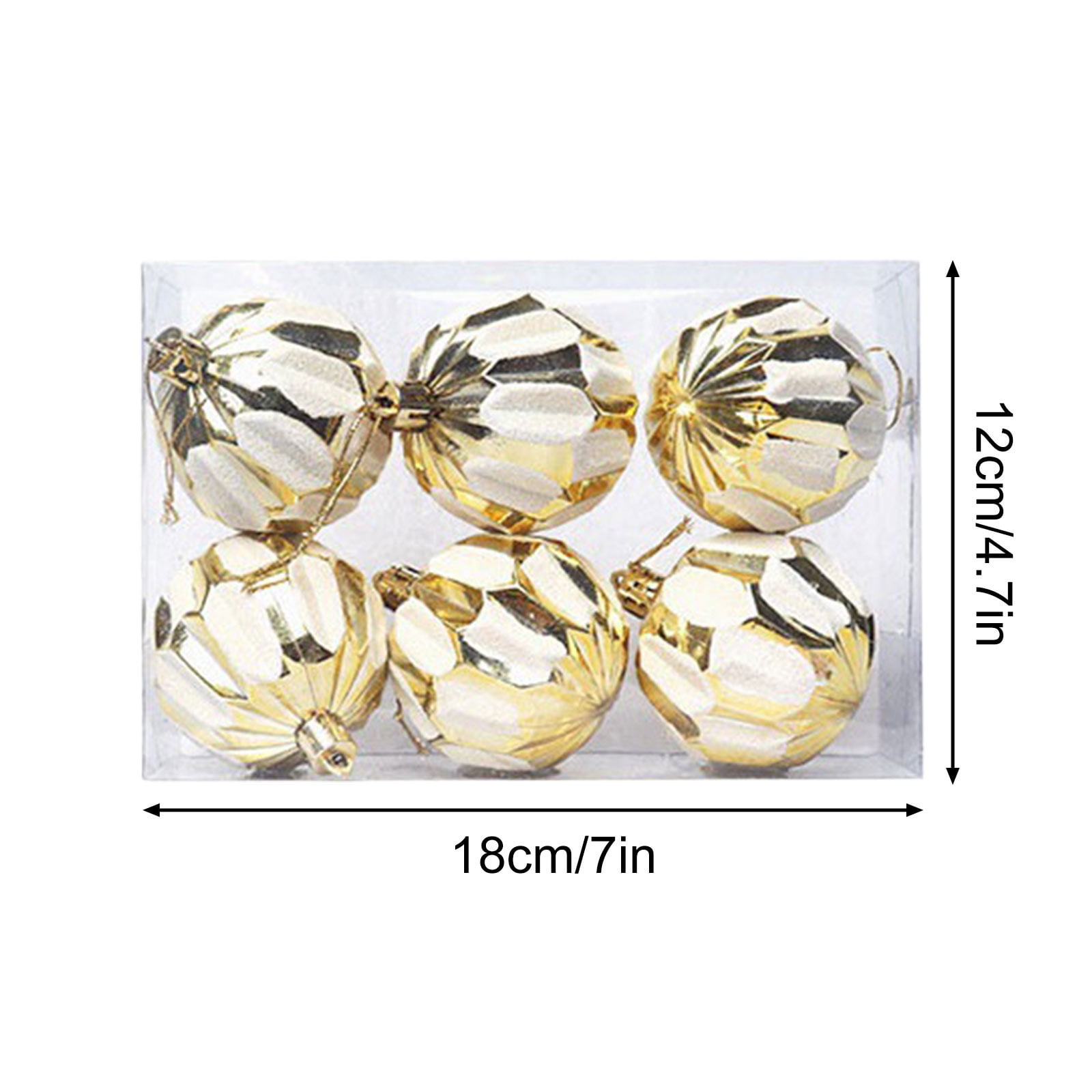 Christmas Christmas Balls Plastic Plating Shaped Hand Balls Christmas ...