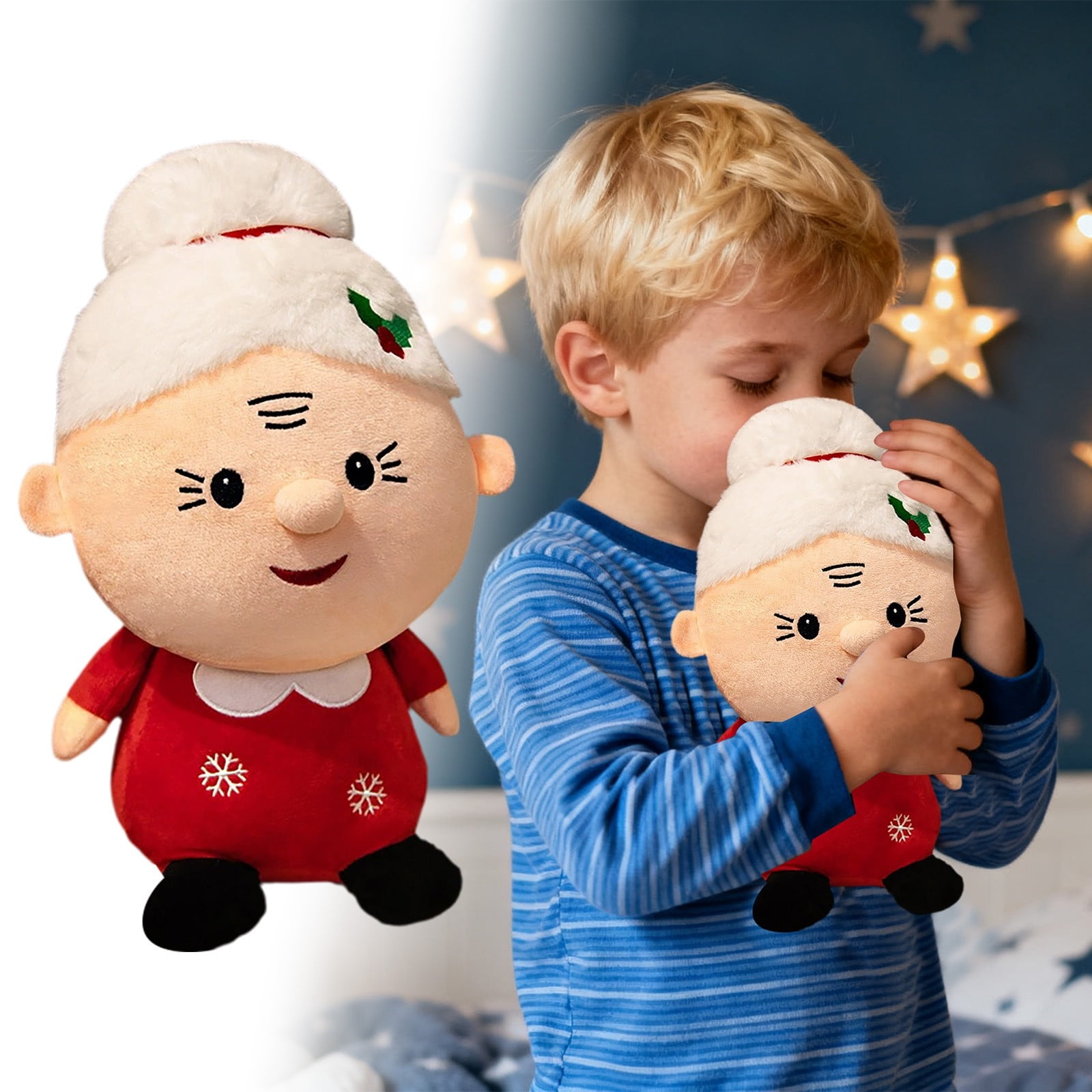 Christmas Christmas Doll Soft Stuffed Toy for Kids Holiday Festive ...