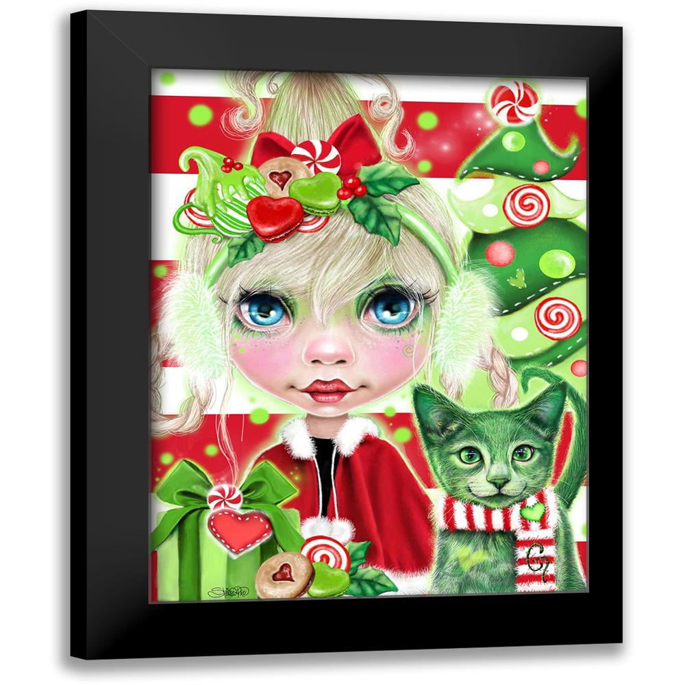 Christmas Cindy 15x18 Black Modern Framed Museum Art Print Titled ...