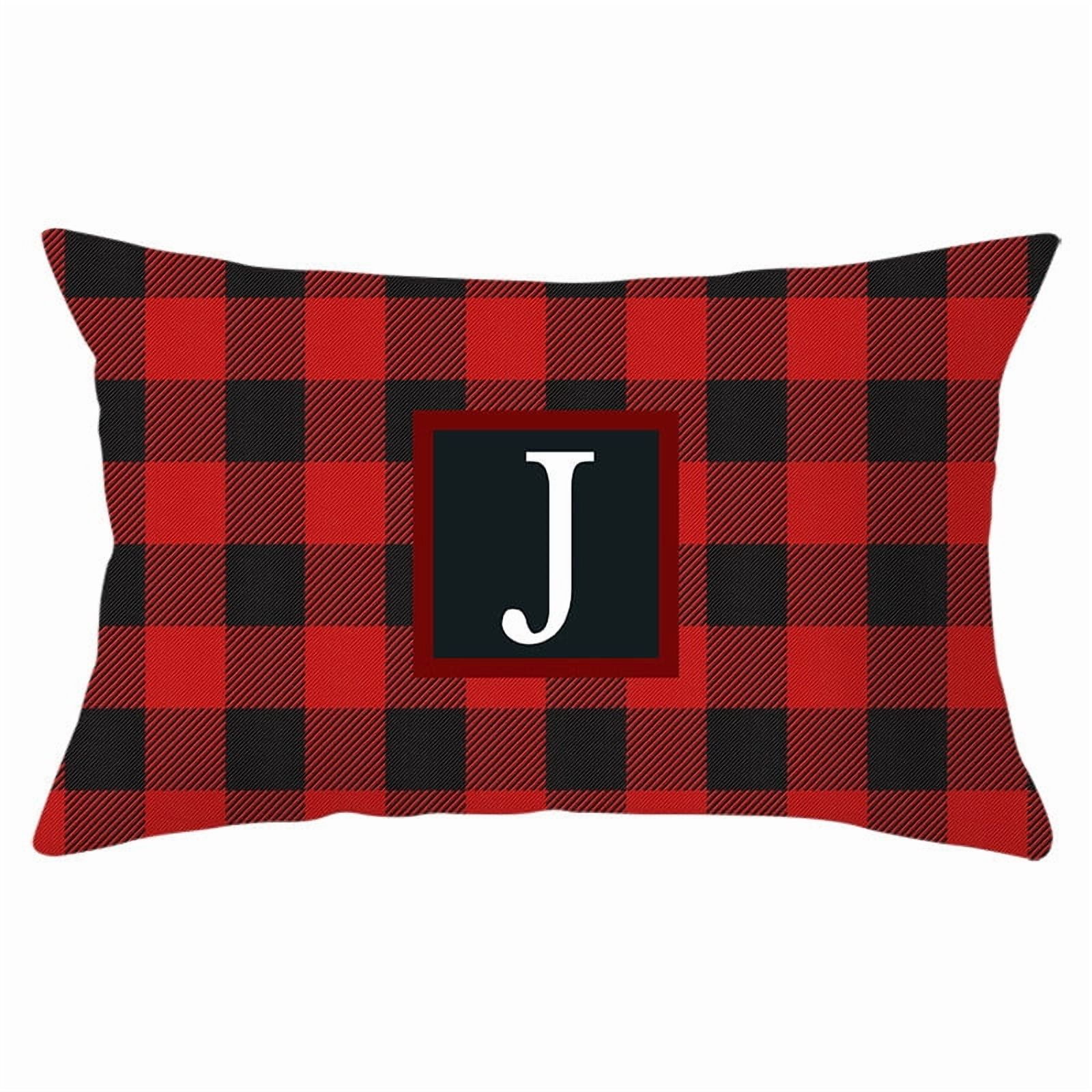 Christmas Classic Farmhouse Buffalo Check Plaids Linen Soft Soild ...