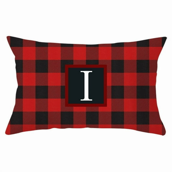 Christmas Classic Farmhouse Buffalo Check Plaids Linen Soft Soild ...