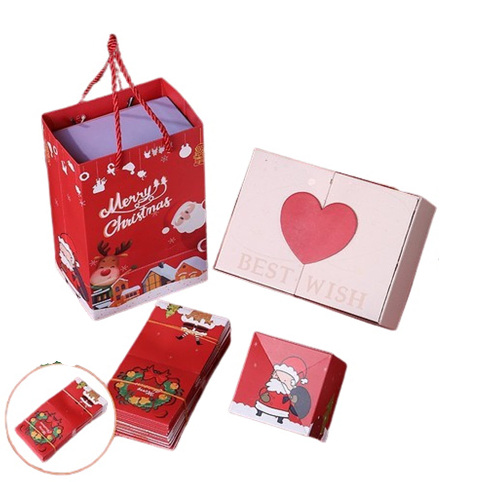 1 Pack Christmas Money Box for Cash Gift Pull,Christmas Tree & Snowman ...