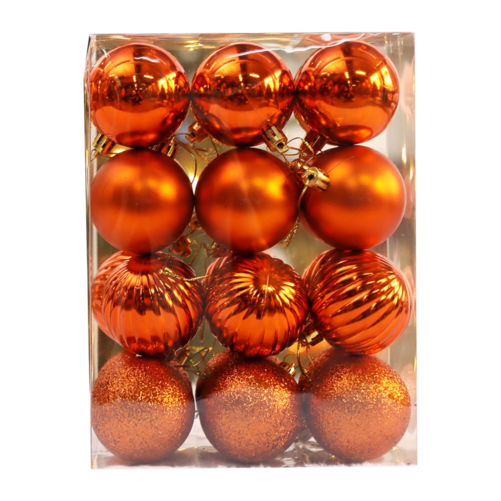 Christmas 24Pcs Christmas Ball Ornaments Set Shatterproof Tree ...