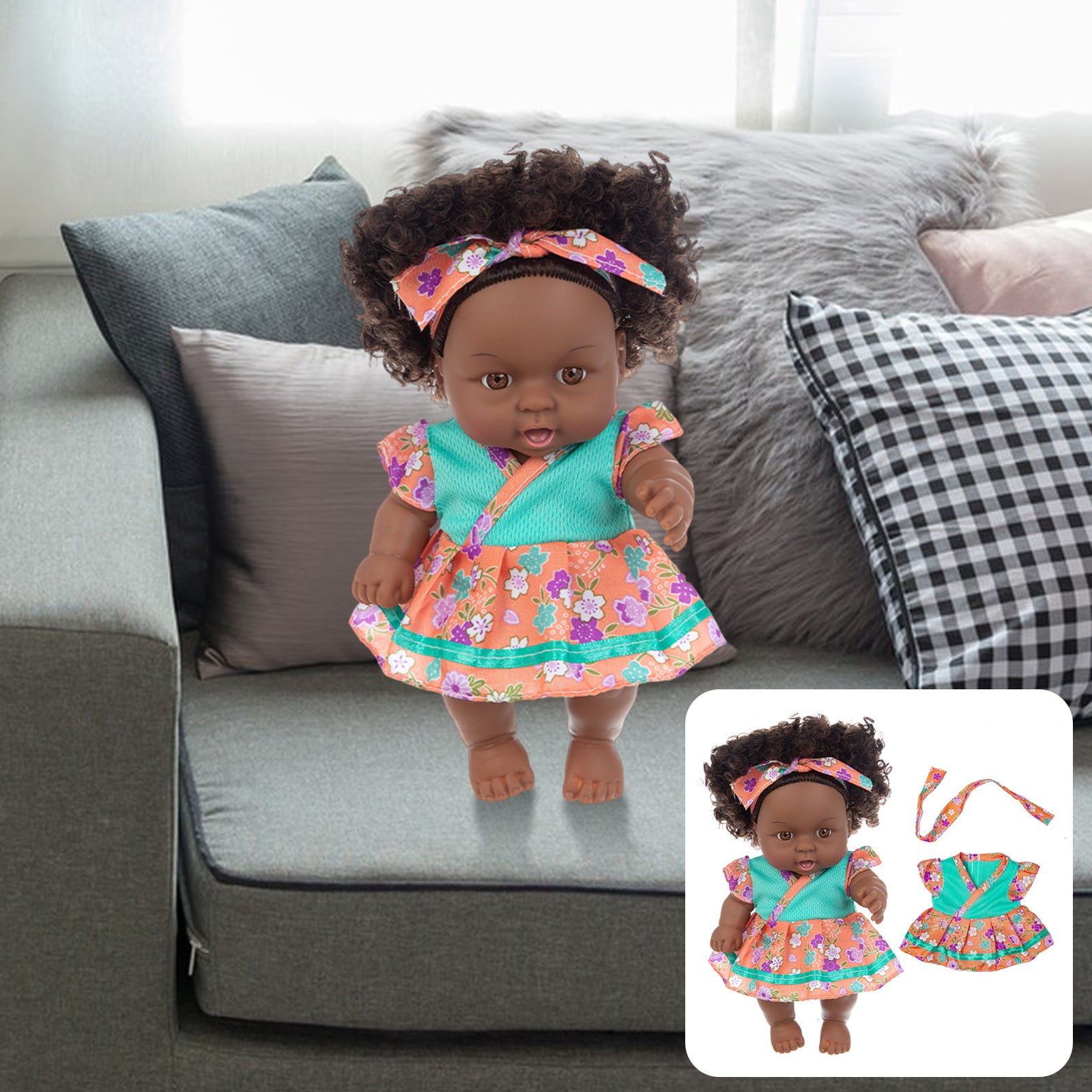 Best Bargains 8-inch Mini Enamel Doll with PVC Body and Detachable ...