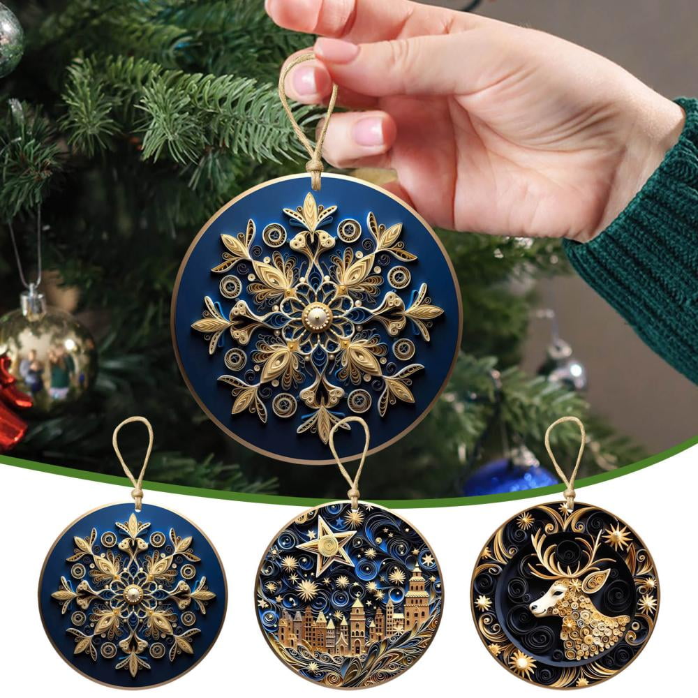 FELTREE Christmas Hanging Christmas Gifts for Family Colleagues ...