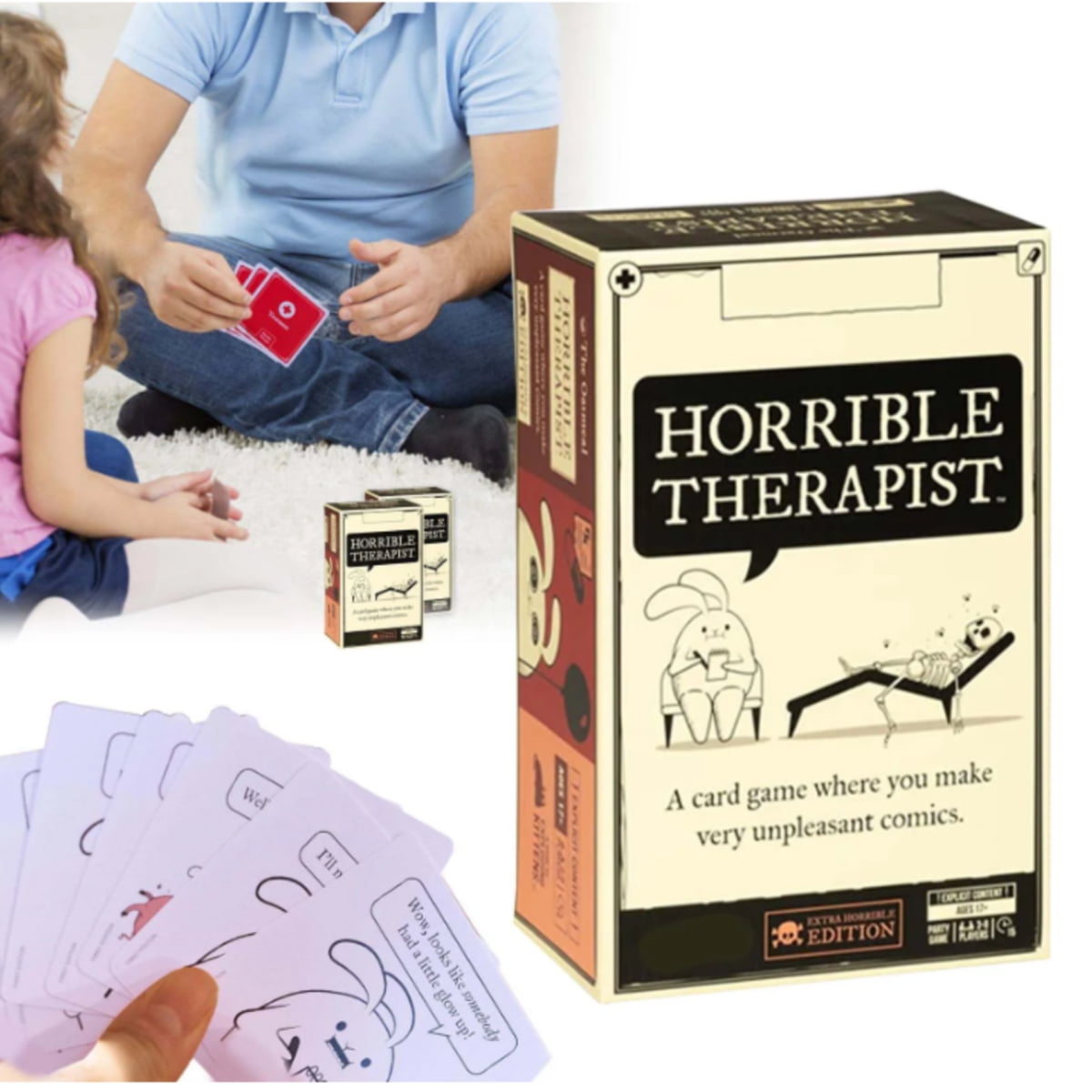 Christmas Clearance Horrible Therapist: Extra Horrible Edition - A Card ...