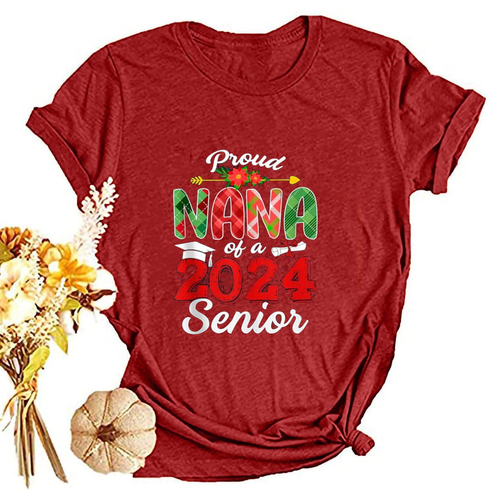 Christmas Clearance Lilgiuy Womens Merry Christmas T-Shirt Fun Solid ...