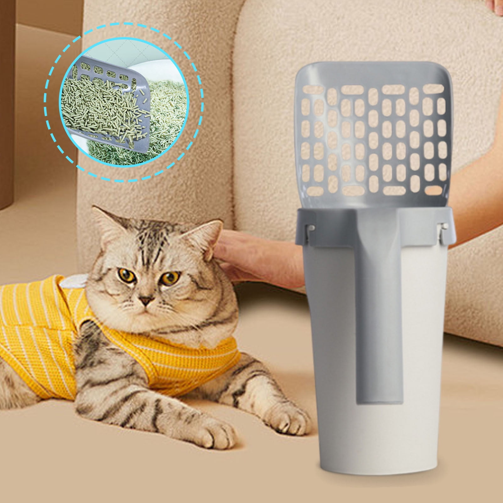 Christmas Clearance Portable Cat Litter Scoop Set - Lightweight ...