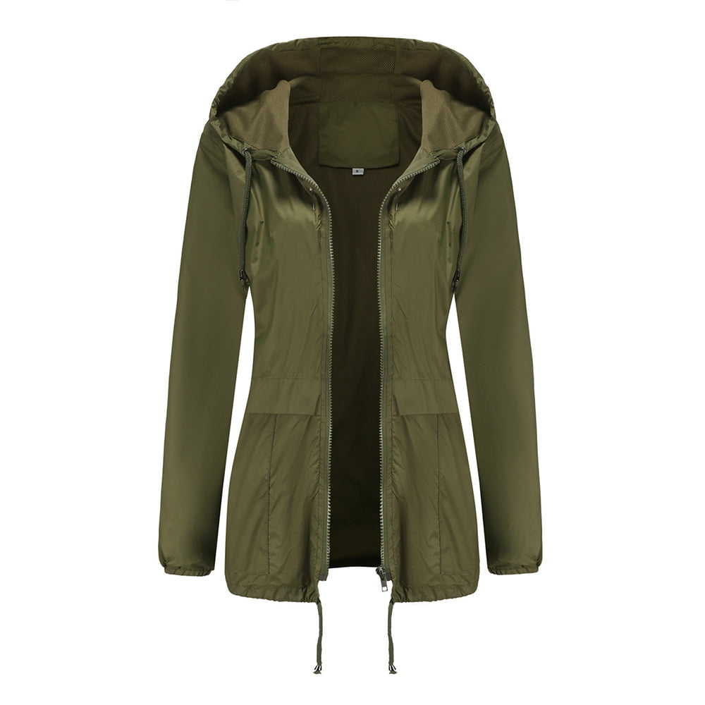 Christmas Clearance! QLEICOM Jackets for Women, Women's Waterproof ...