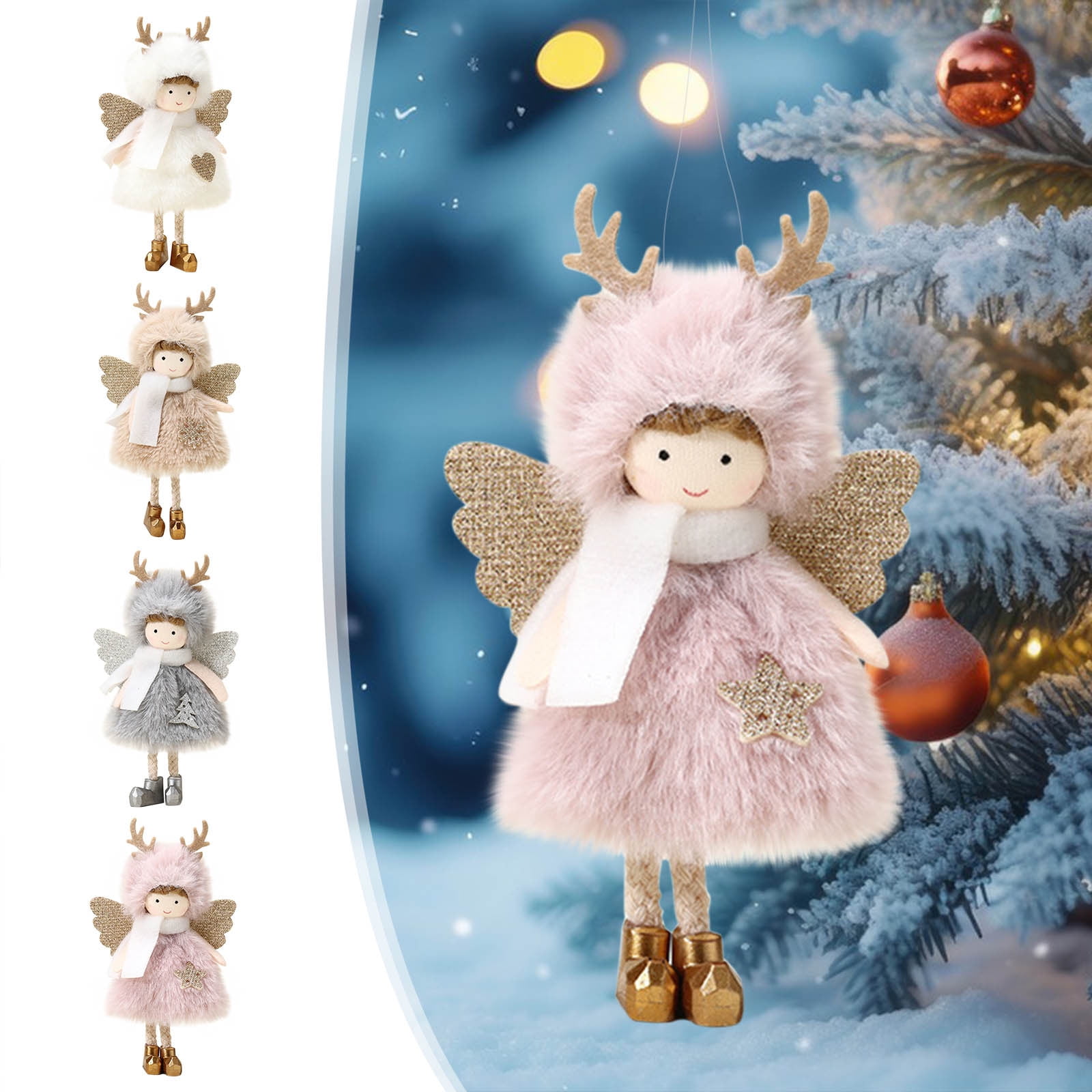 Christmas Clearance Soft Christmas Angel Dolls - Adorable Holiday ...