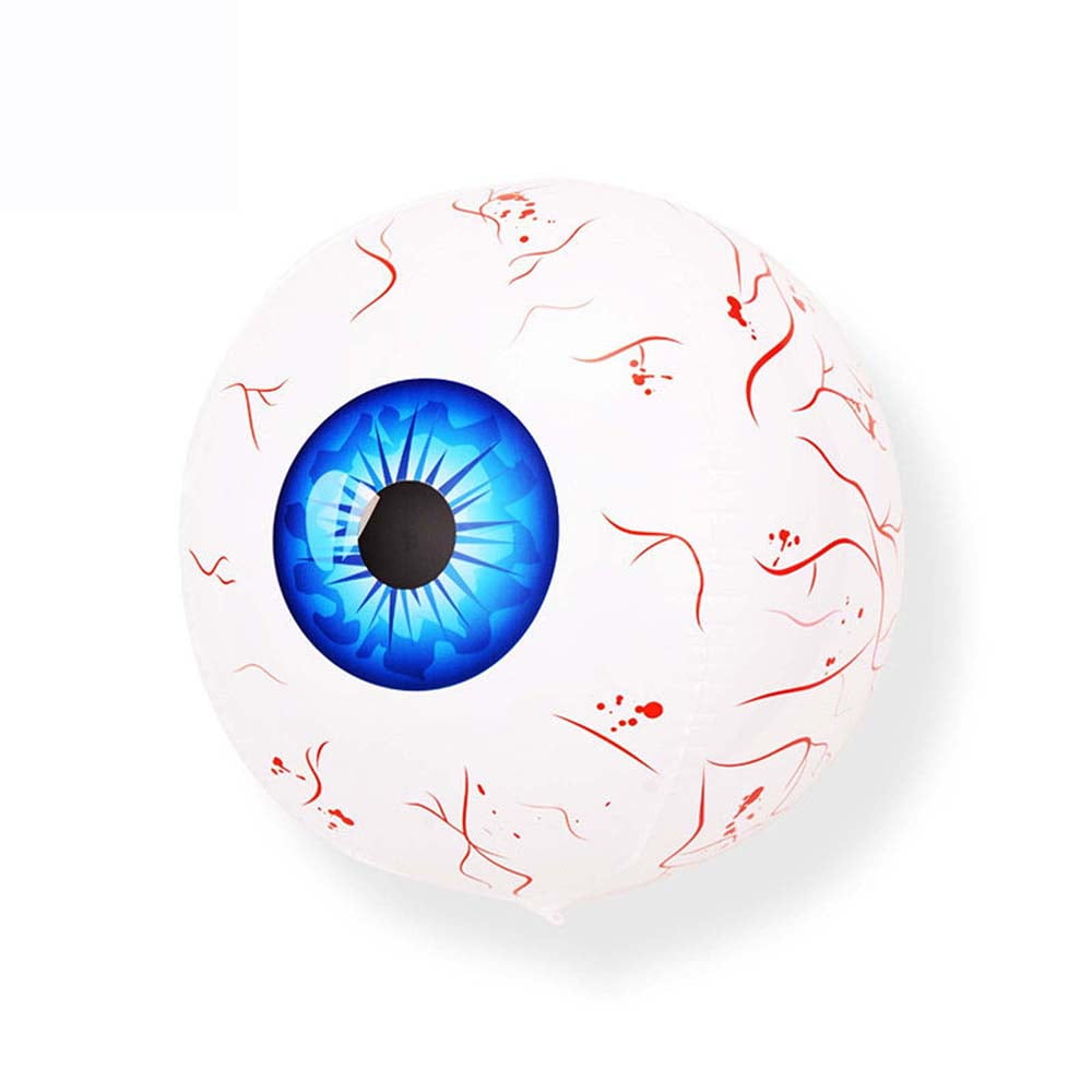 SuoKom Halloween Outdoor Inflatable Eyeball Decorations, 16 inch Blow ...