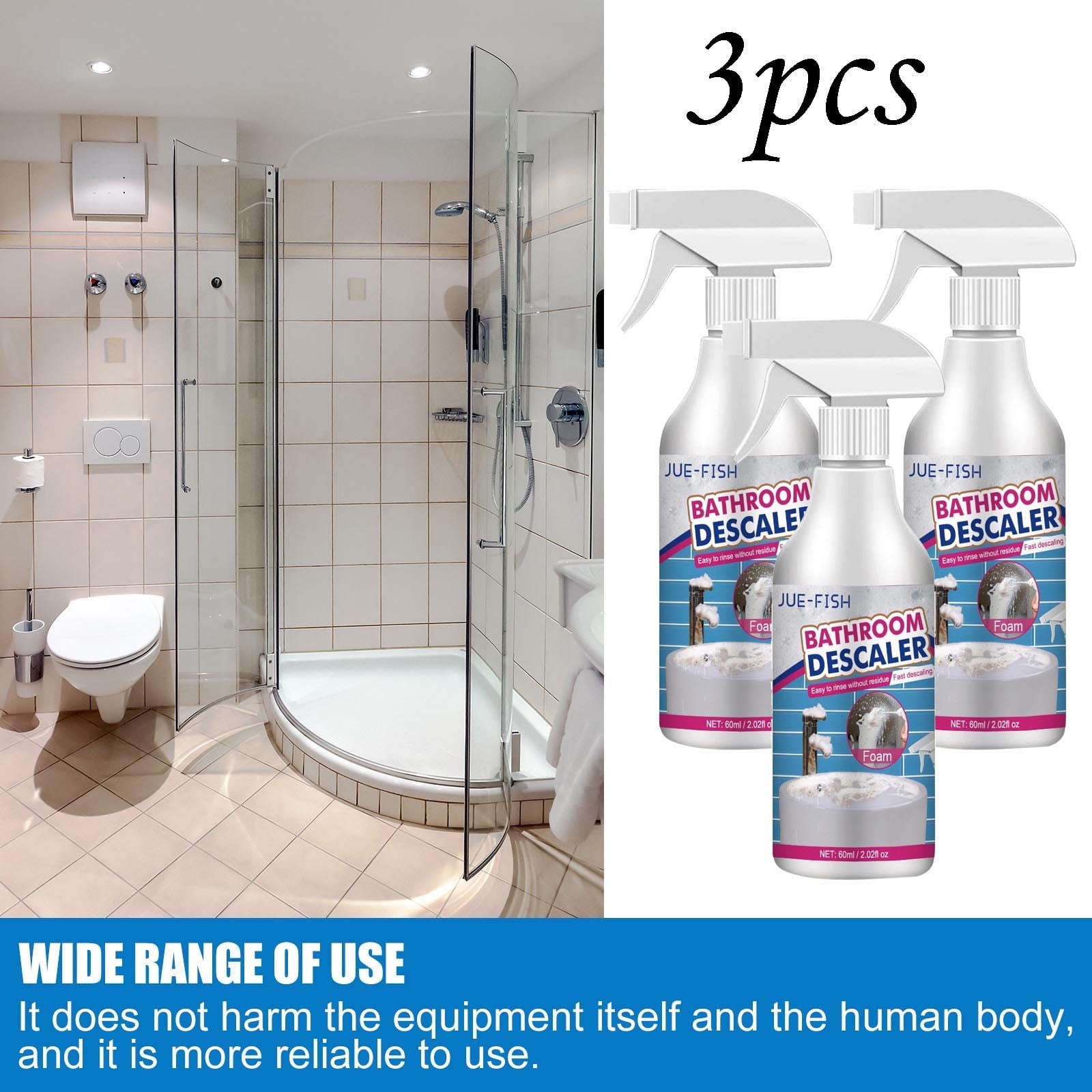 Christmas Clearance Tpzfurit Bathroom Cleaner and Glass Descaler ...
