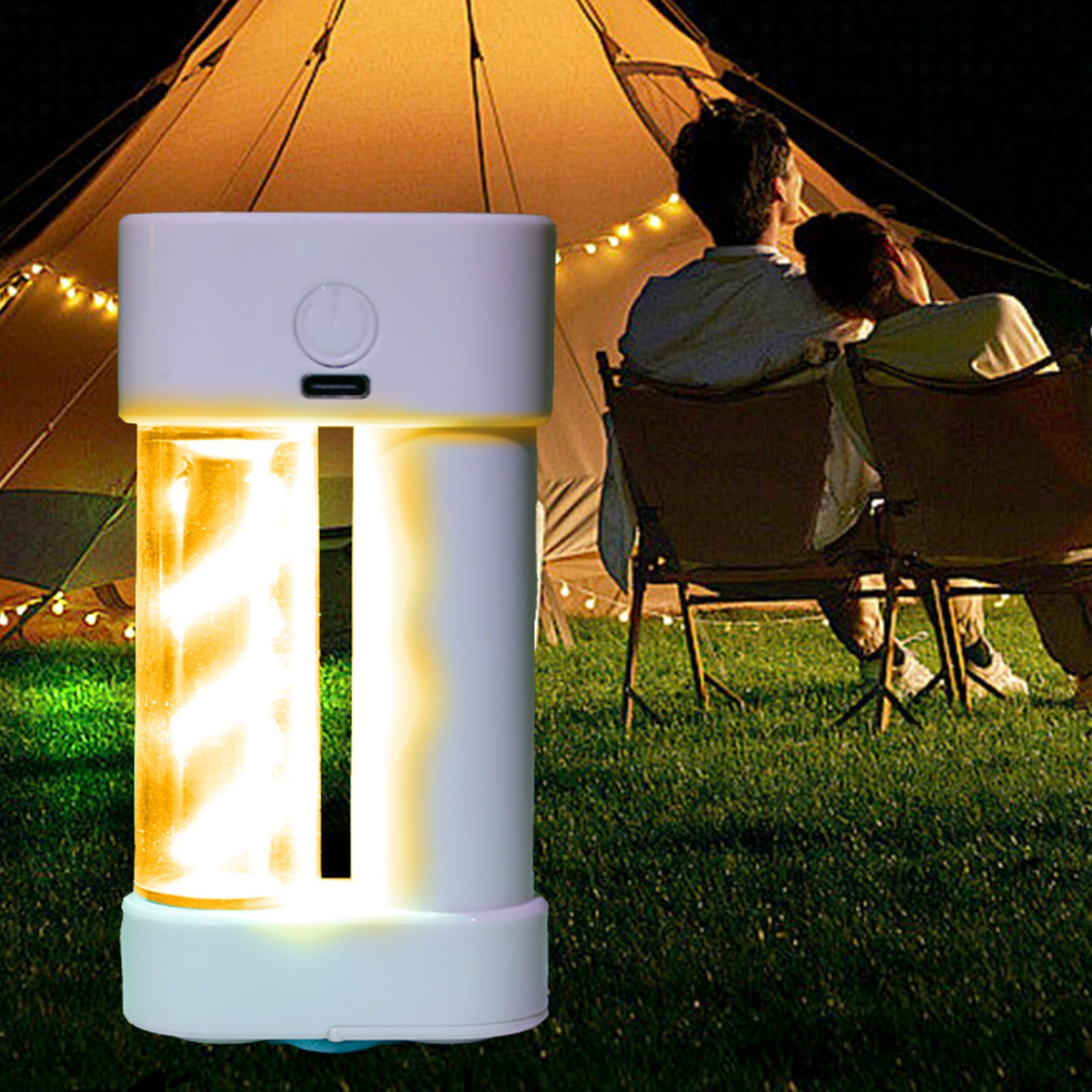 Christmas Clearance Tpzfurit Soft Light Filament Flashlight with USB Charging & 3 Modes ...