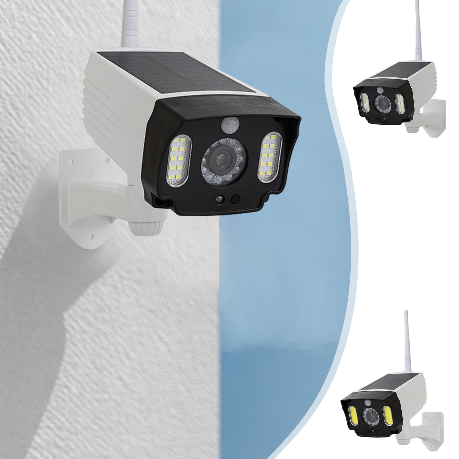 Christmas Clearance Tpzfurit Solar-Powered Simulated Surveillance ...