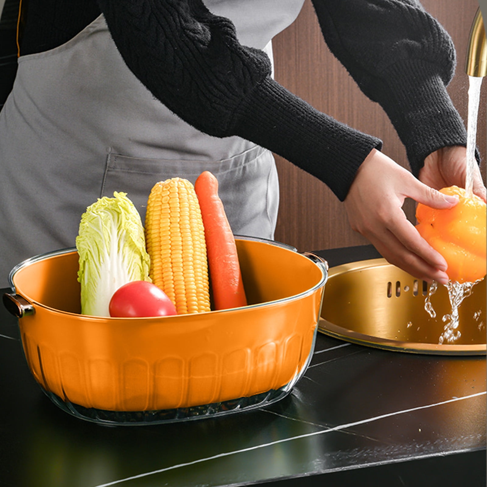 Christmas Clearance Vegetable Basket - Vegetable Basket Strain Wash And ...