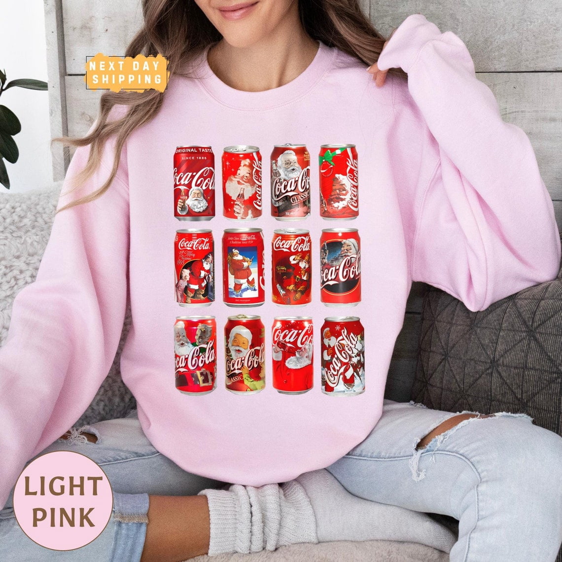 Christmas Coca Cola Sweatshirt, Christmas Coke Sweatshirt, Funny Coke ...