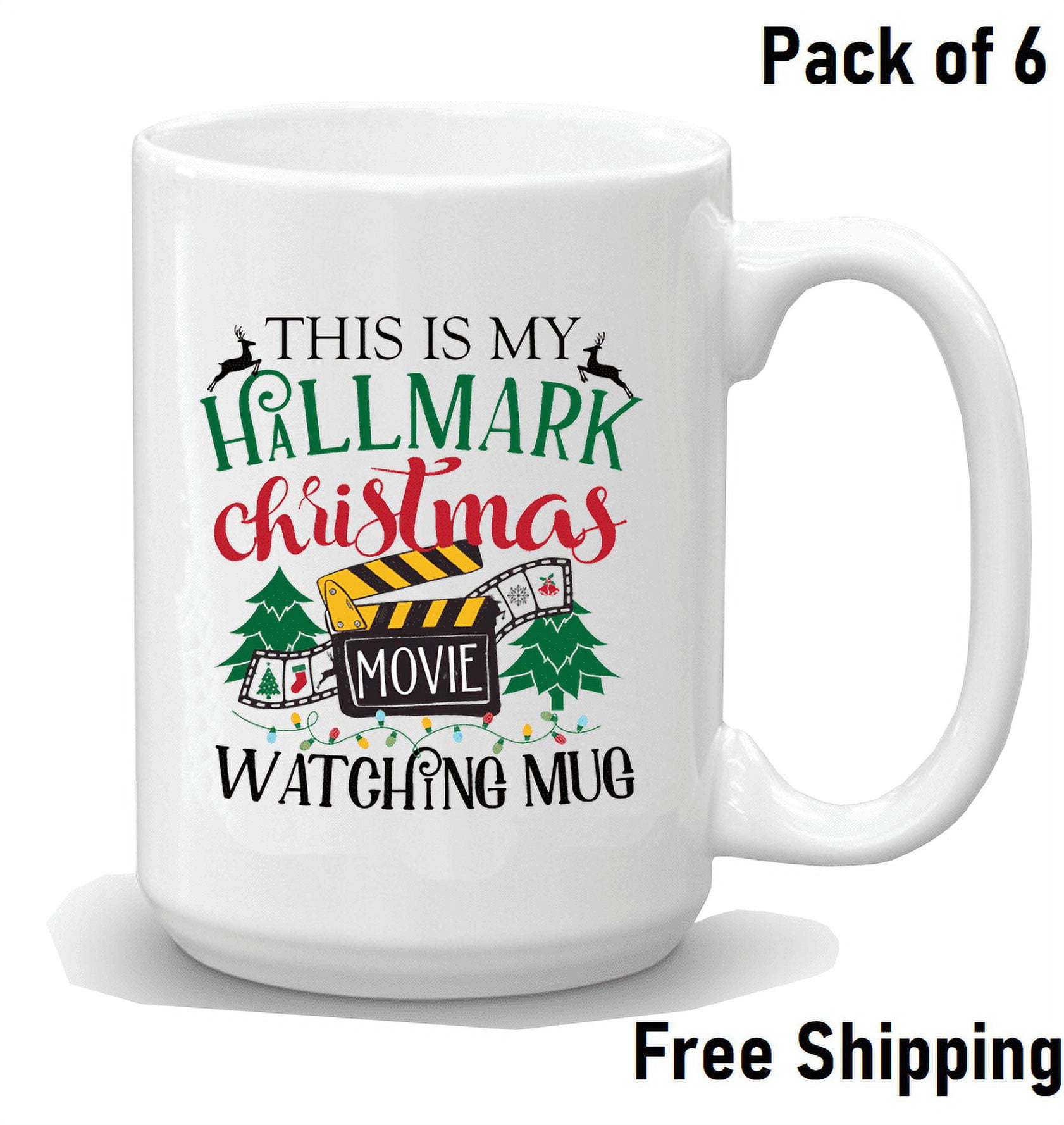 Christmas Coffee Mug - This Is My Hallmark Christmas Movie Watching Mug ...
