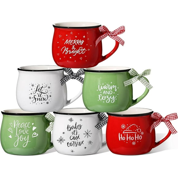 Hot Cocoa Mugs Set