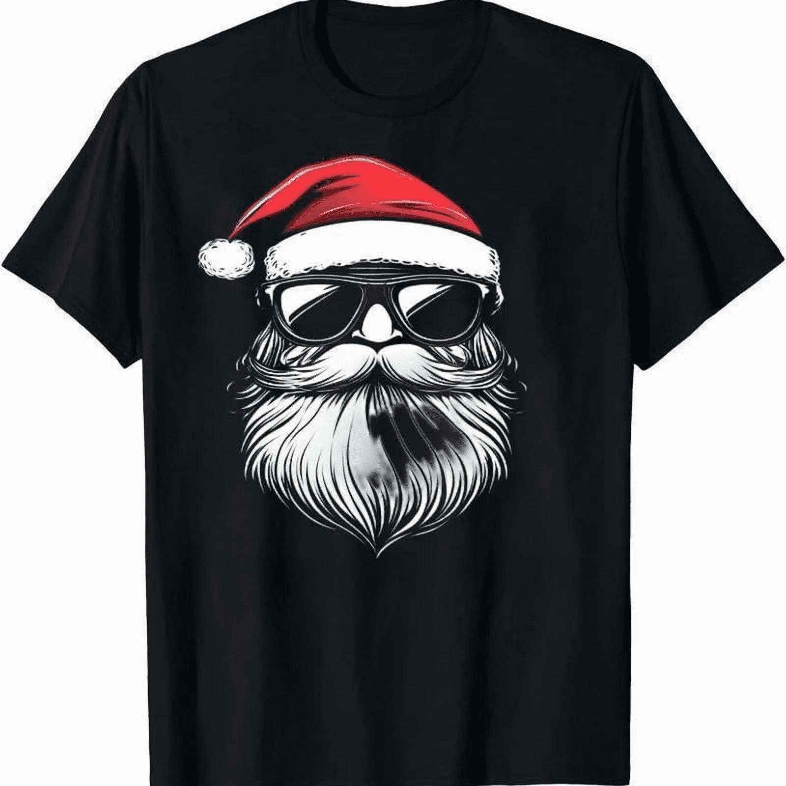 Christmas Collection Men’s Crew Neck T-Shirts – Holiday Casual Tee for ...