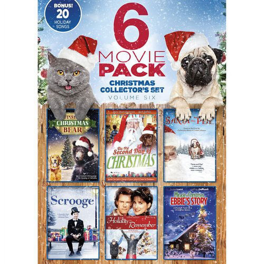 Christmas Collector's Set 6 Movies Pack DVD 20 Holiday Songs - Walmart.com