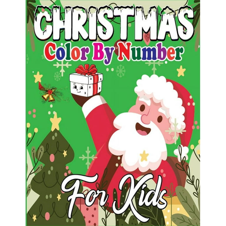 christmas coloring pages color by number