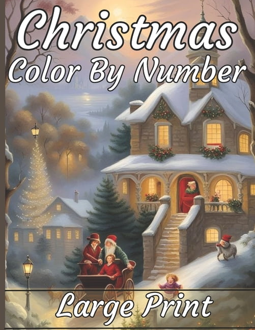 Christmas Color By Number Page