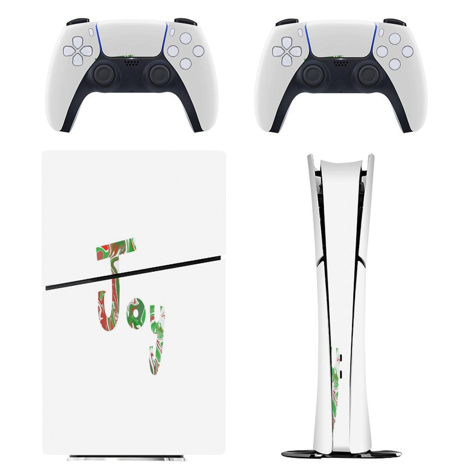 Christmas Colored Joy! PS5/PS5 Pro/PS5 Slim Digital Disc Skin Sticker ...