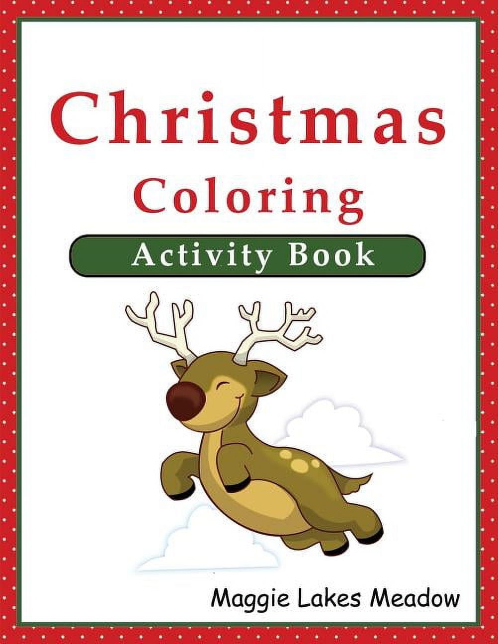 Christmas Coloring Activity Book, (Paperback) - Walmart.com