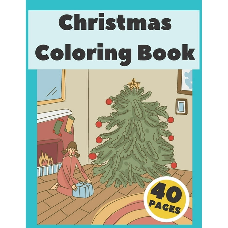 build a christmas tree coloring page