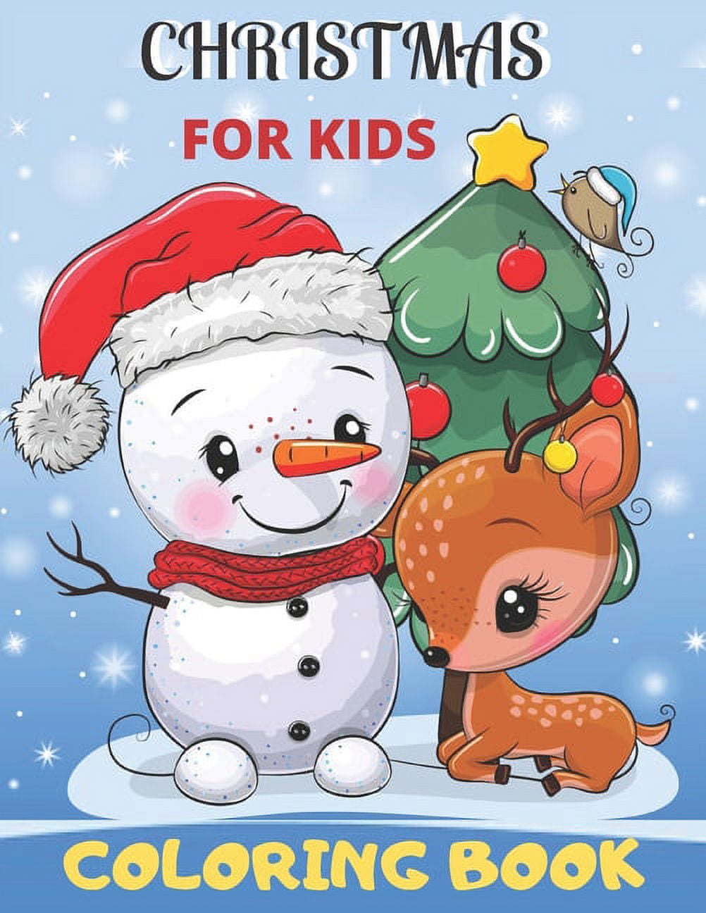 Christmas Coloring Book For Kids: 50 Christmas Coloring Pages for Kids ...