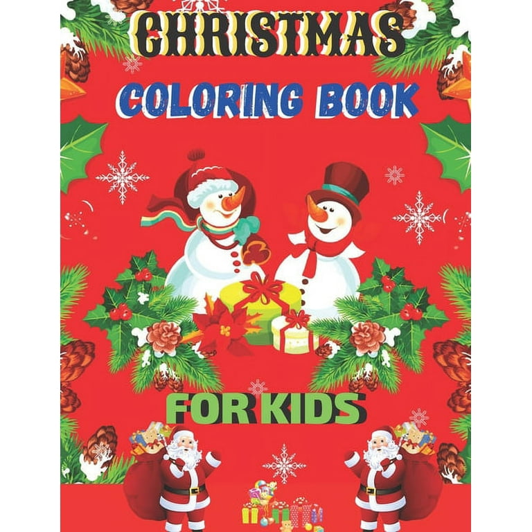 christmas toddler coloring book