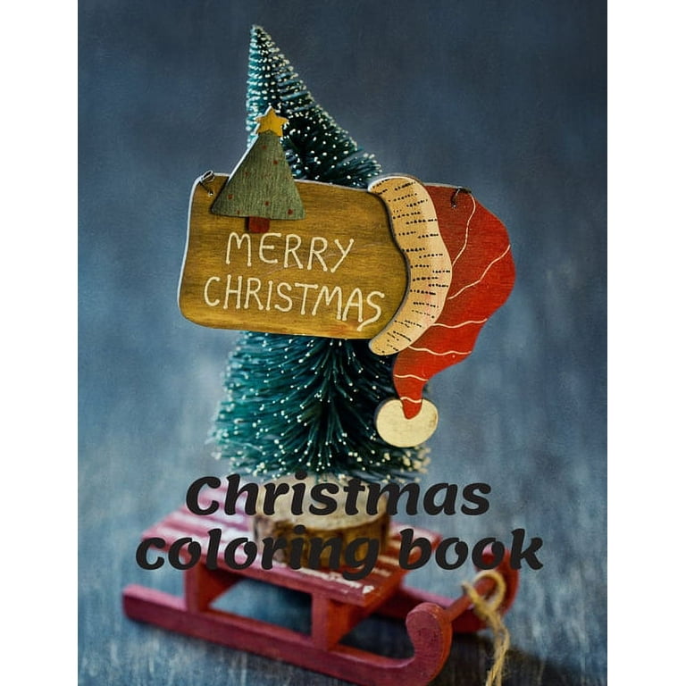 christmas time coloring book