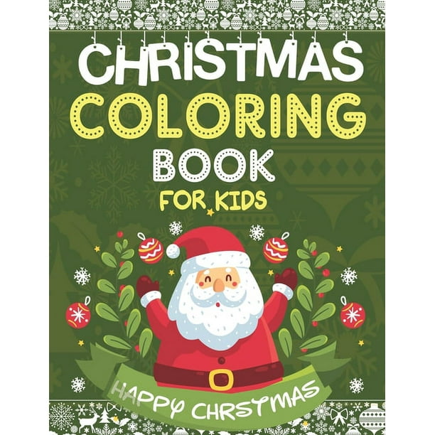 girls christmas coloring book