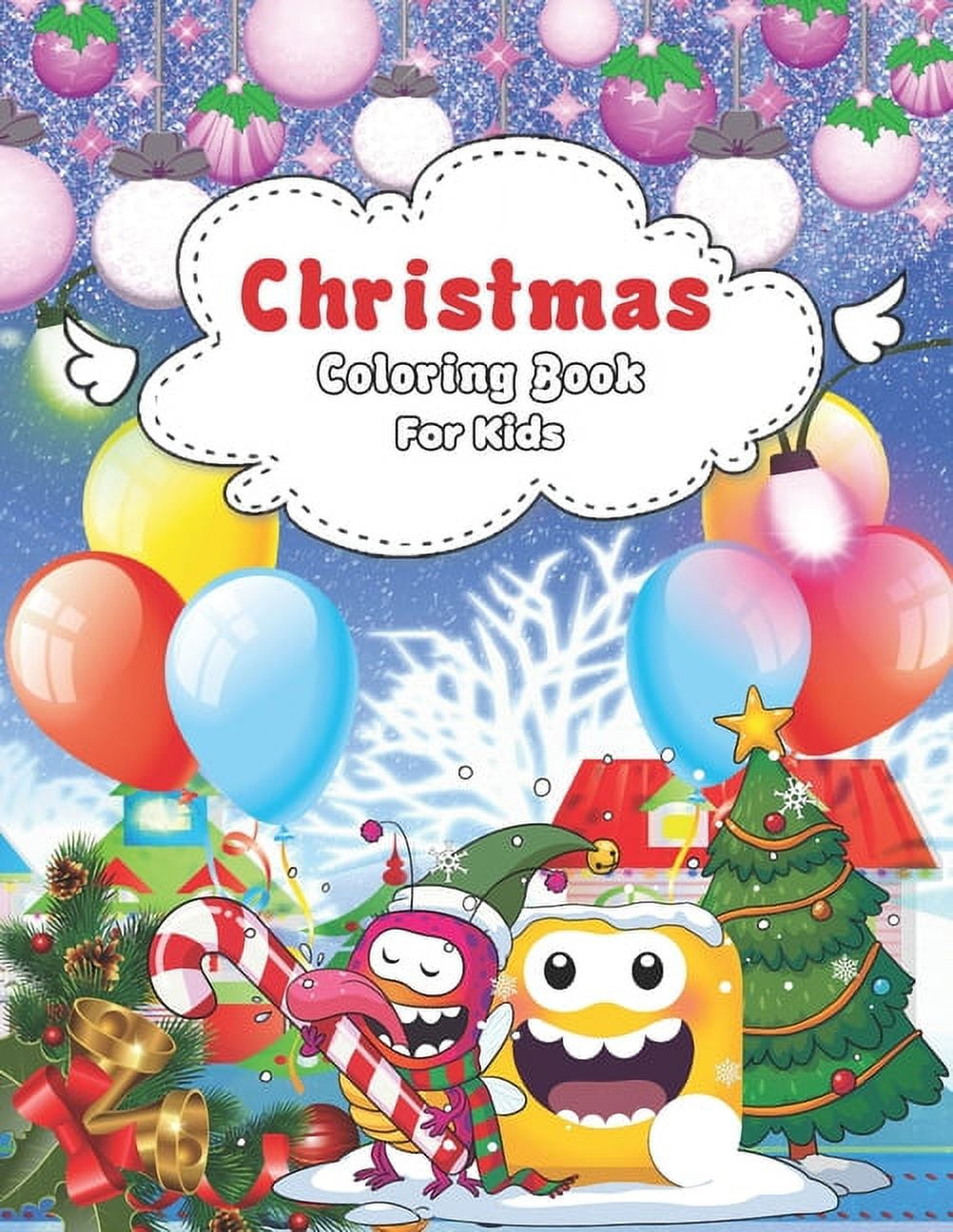 Christmas Coloring Book for Kids: Personalized Christmas Book for ...