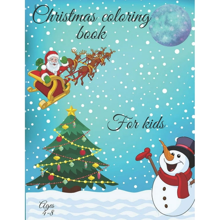 christmas present coloring book