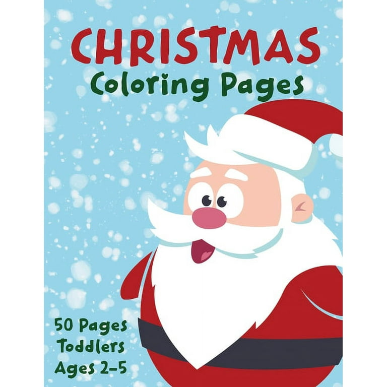 toddler coloring pages christmas