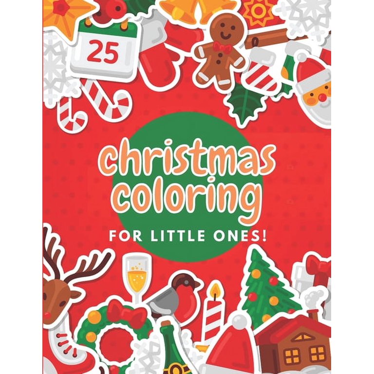 free toddler christmas coloring pages