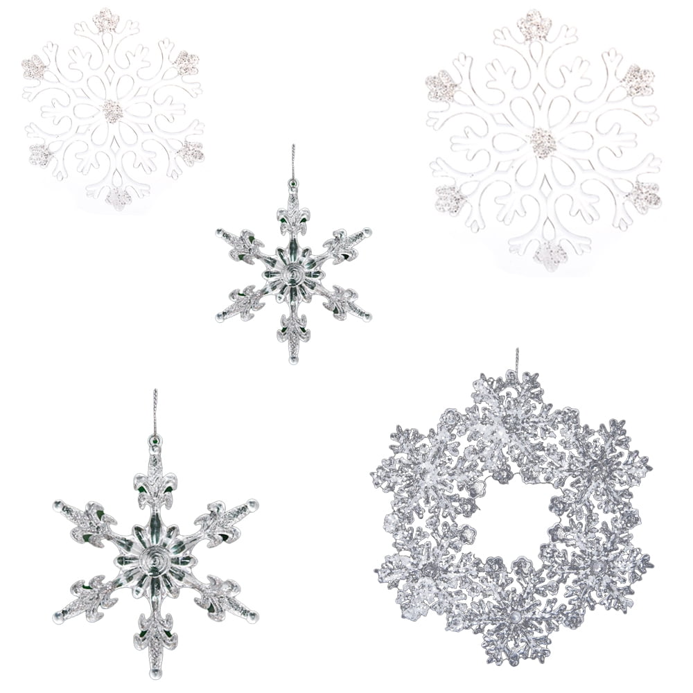 Christmas Concept Snowflake Ornaments For Winter Themes, Elegant Winter ...