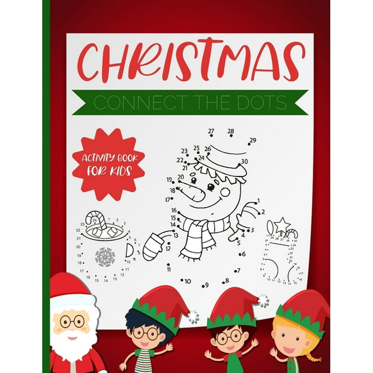 Christmas Connect The Dots For Kids