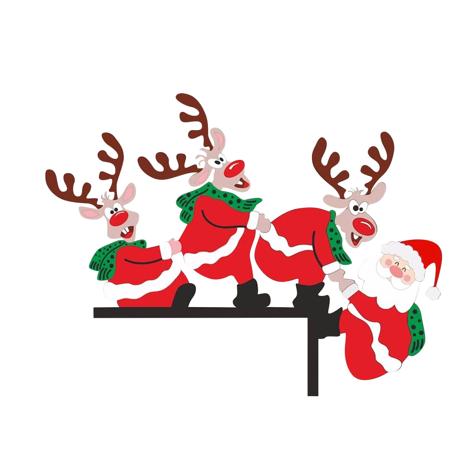 Christmas Cookie Set Decorating 1PC Santa Clau Christmas Door Corner Decoration DIY Stitching ...