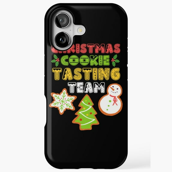Christmas Cookie Tasting Holiday Fun Team for iPhone 17 to 11 Pro Max ...