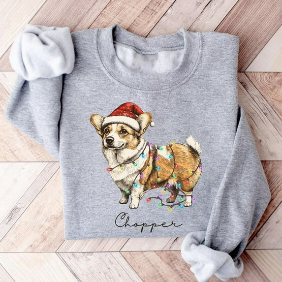 Christmas Corgi Shirt, Cute Dog Christmas Shirt, Corgi Lover Shirt ...