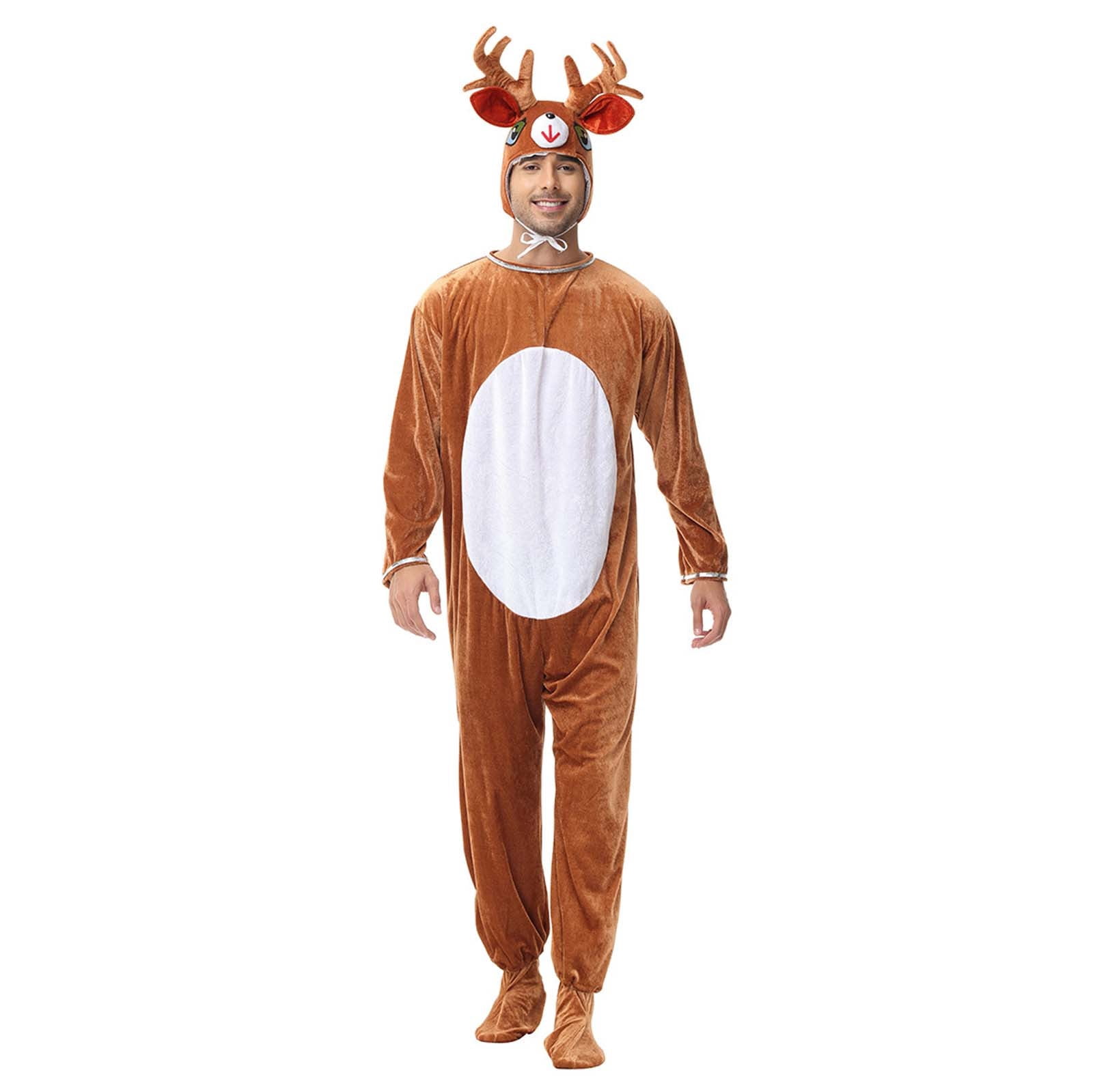 Christmas Costu me Animal Movie Reindeer Stag Stage Performance Outfit ...