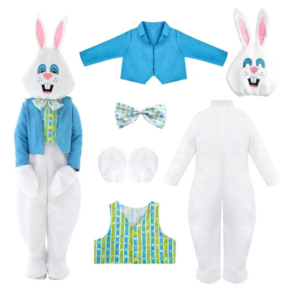 Christmas Costu me Elegant Childrens Bunny Animal Character For Stage ...