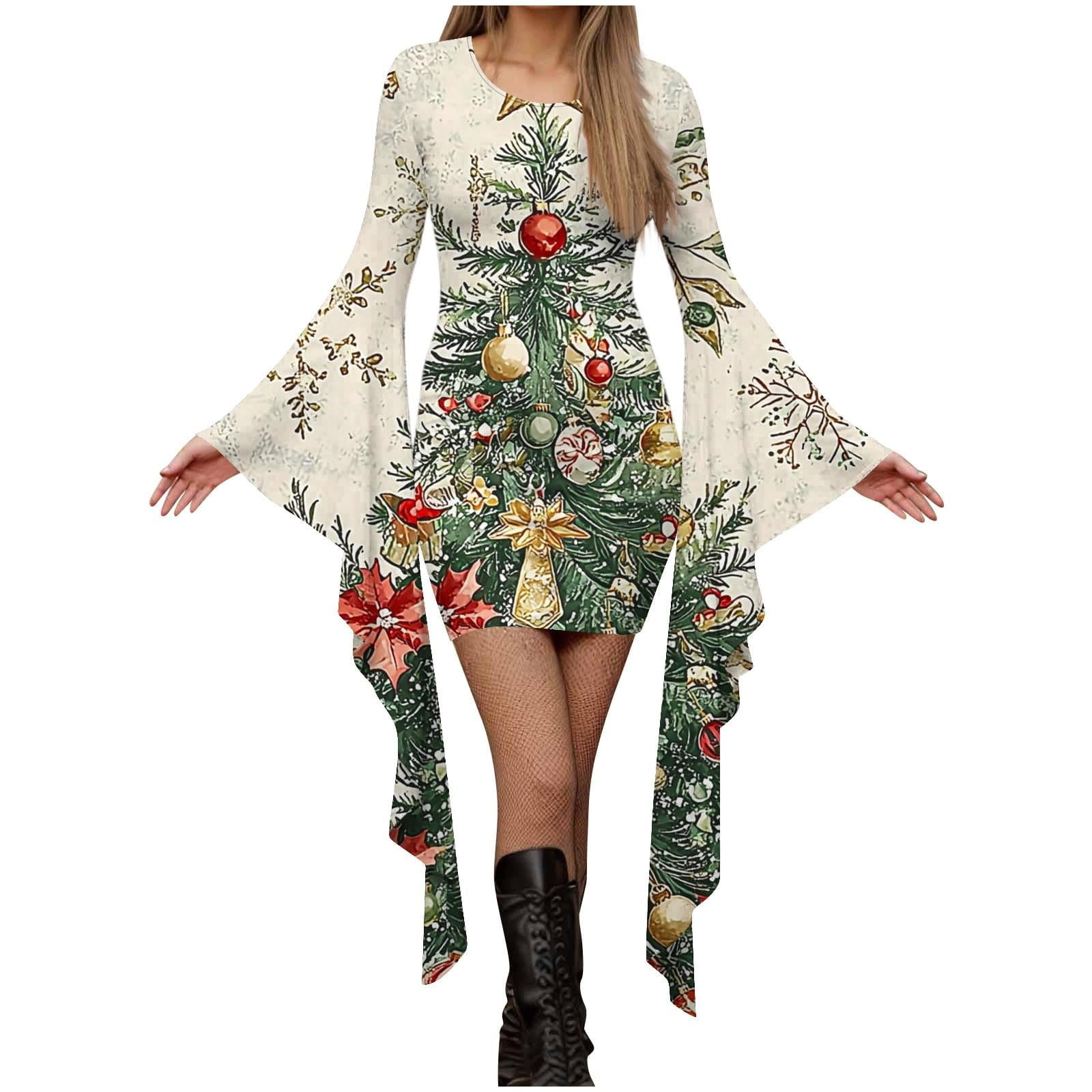 Christmas Costu me Elegant Gothic Gown with Dramatic Batwing Sleeves ...