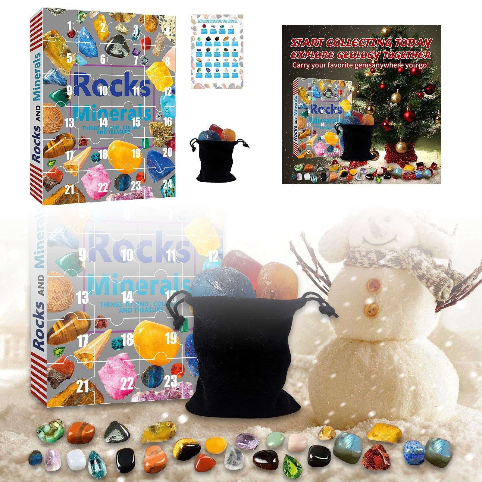 Christmas Countdown Advent Calendar 24 Days Holiday Toy for Kids ...