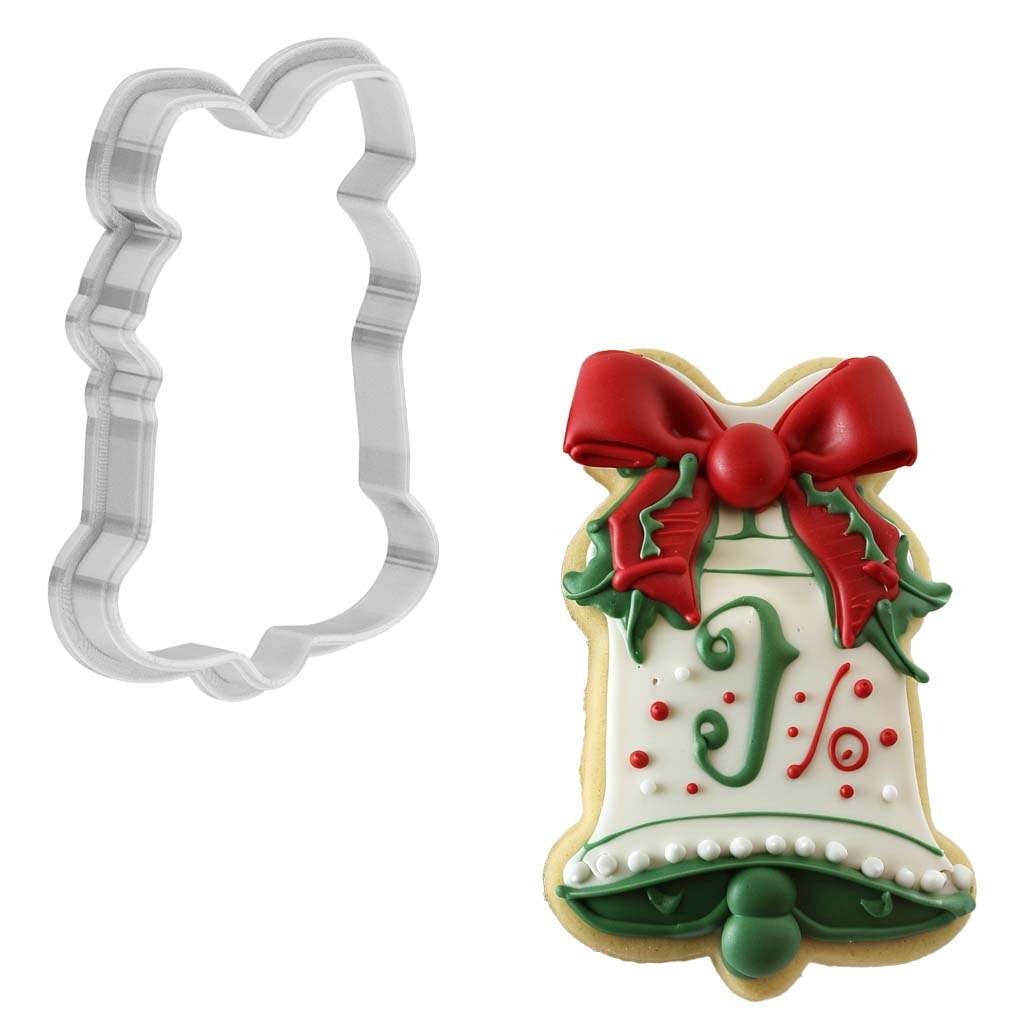 Christmas Countdown Bell Cookie Cutter 4 Inch Made in USA by WONDERTORY ...