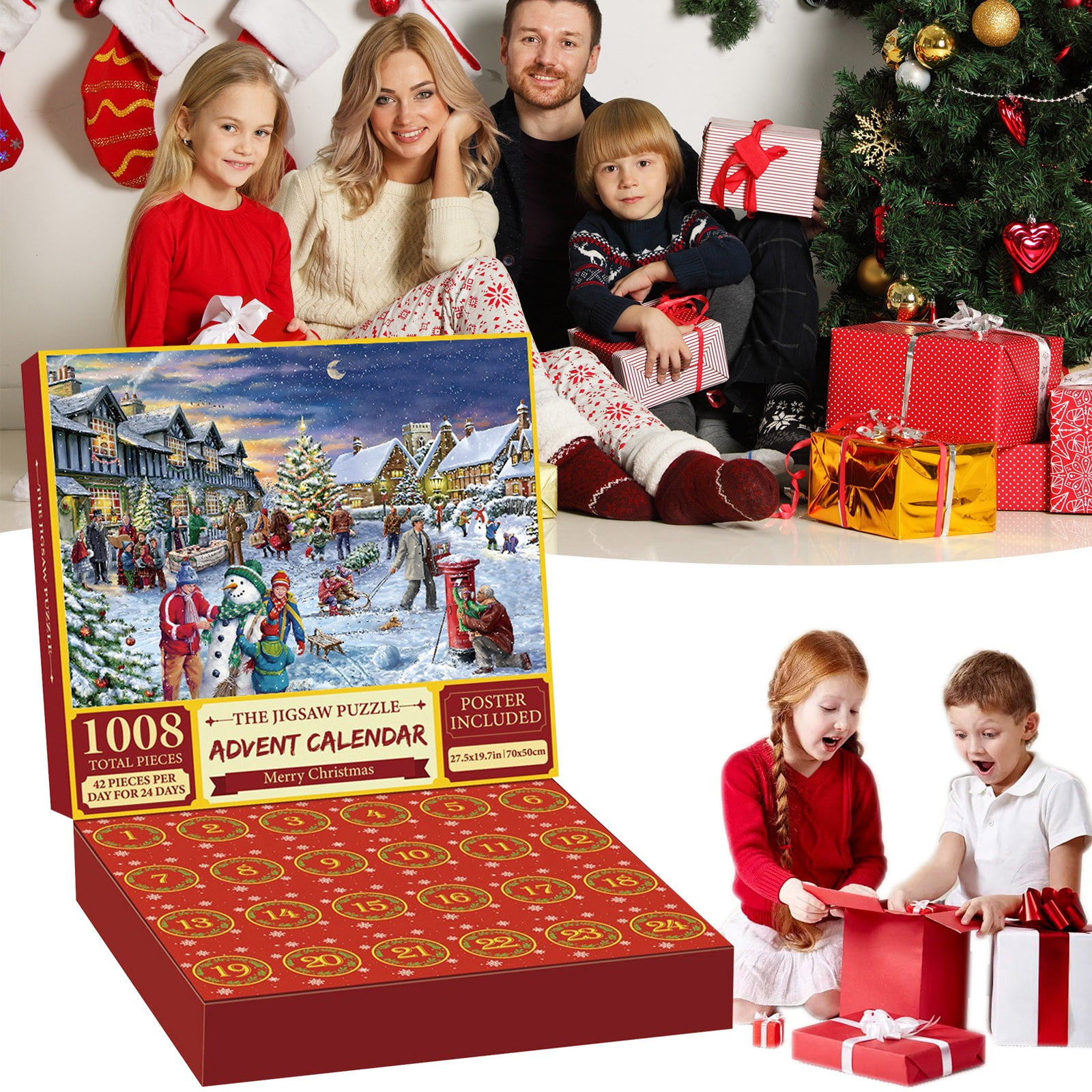 Christmas Countdown Blind Flash Deals! Advent Calendar 2024 Puzzles for ...