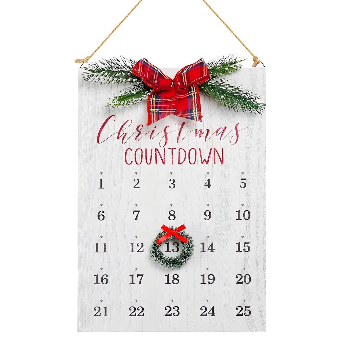 Christmas Countdown Calendar, Christmas Advent Calendar, Christmas ...